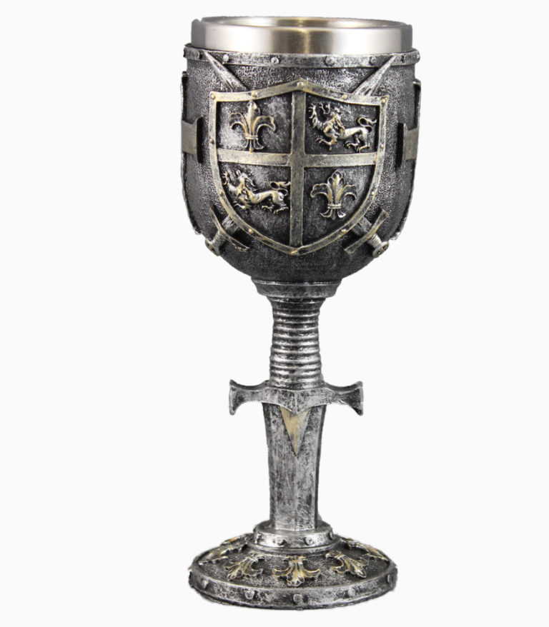 Kelch, mit Wappen in Gold und Silber - Geschenkideen - Tim und Struppi ...